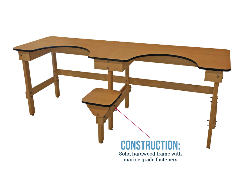 Stor-Edge Double Whirlpool Table