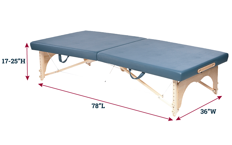 Portable Wood Mat Table