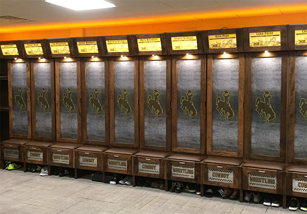 University of Wyoming: Athletic Edge Lockers