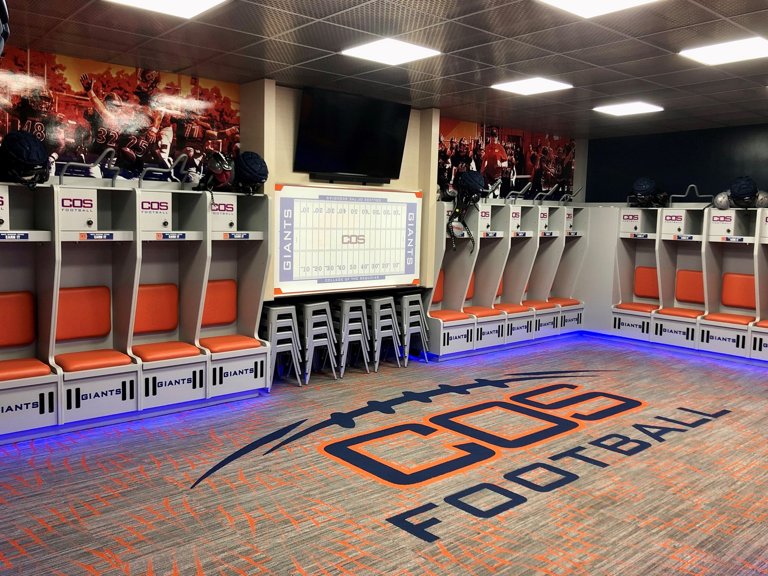 College of the Sequoias locker project: a next level experience