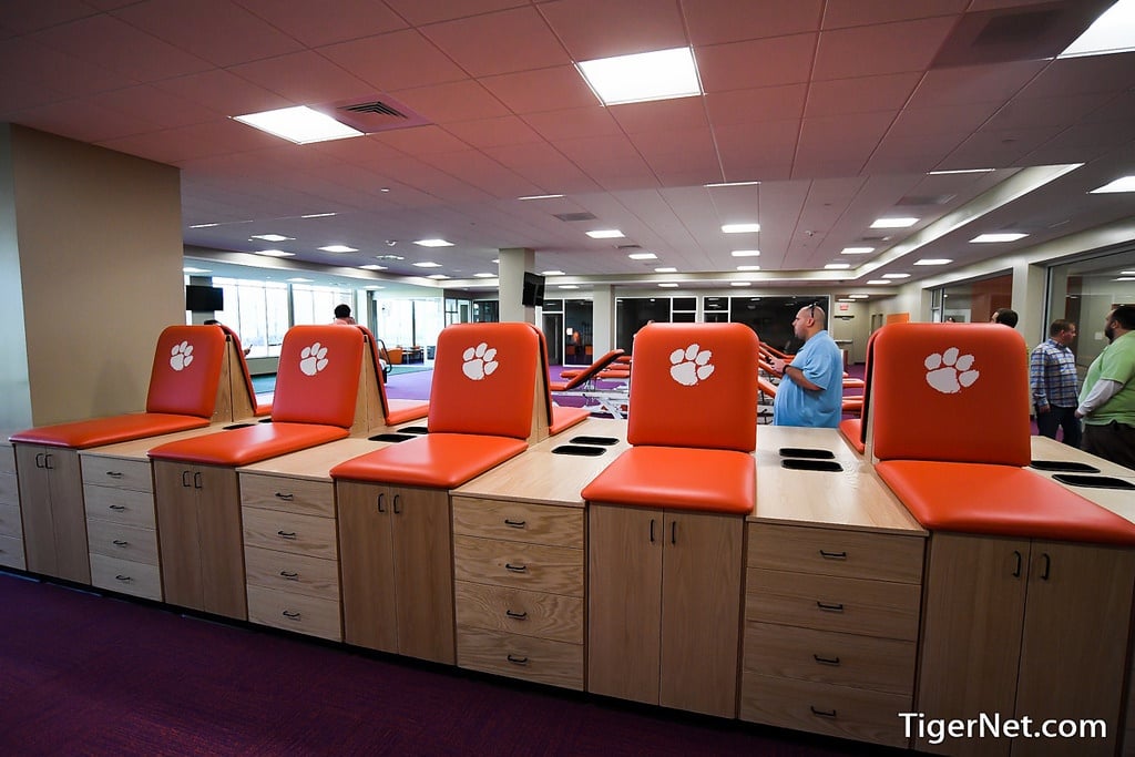 Clemson University Training Room